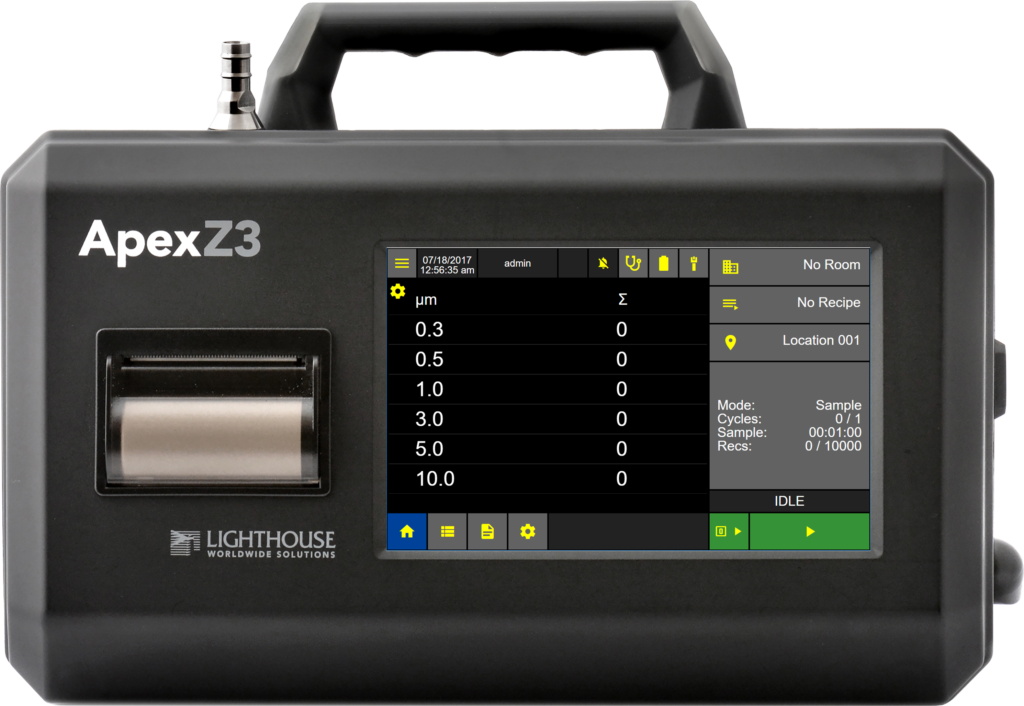 Lighthouse Apex Z3 - ccstec - Cleanroom Control and Sterilization